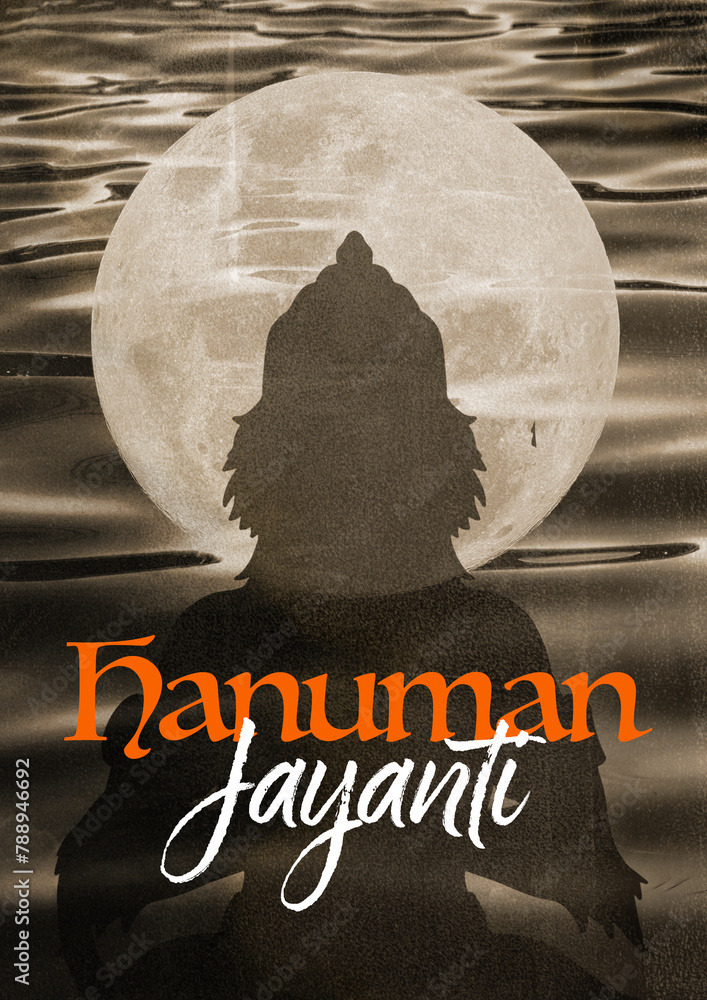 Happy Hanuman Jayanti, Jay Shri Ram, celebrating the birth of Lord Sri ...