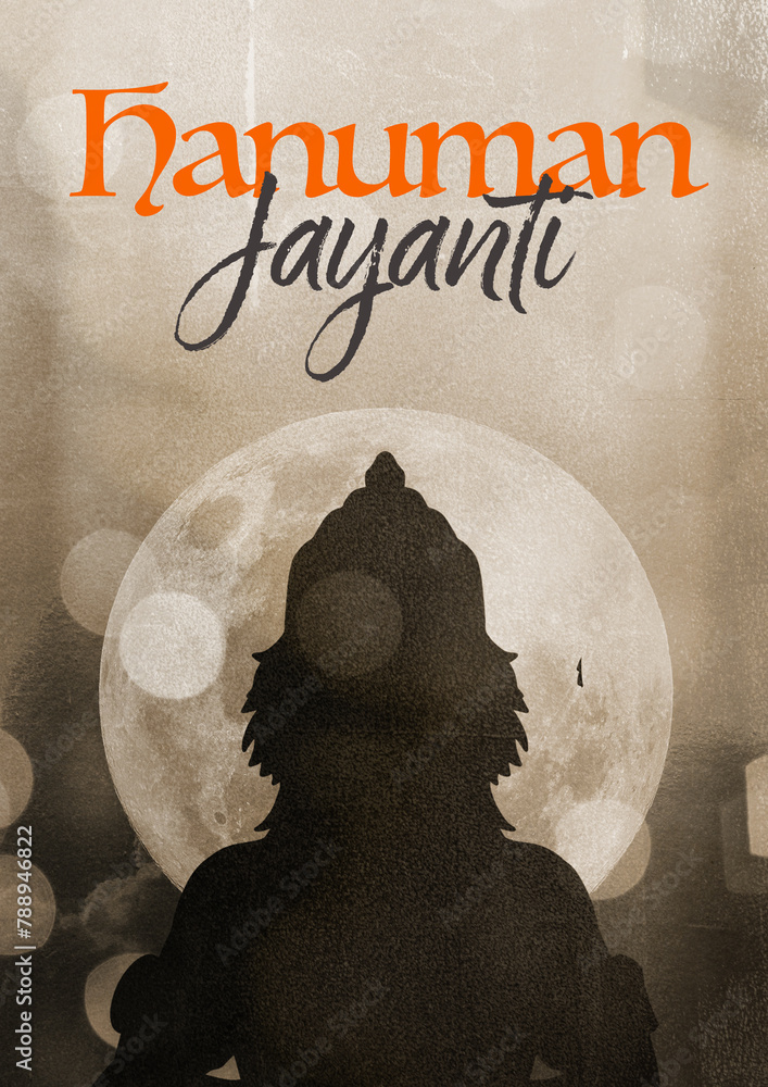Happy Hanuman Jayanti, Jay Shri Ram, celebrating the birth of Lord Sri ...