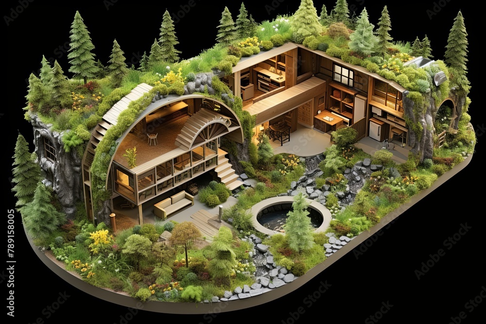 Permaculture Landscaping: Innovative Off-Grid Cabin Designs for Deep ...