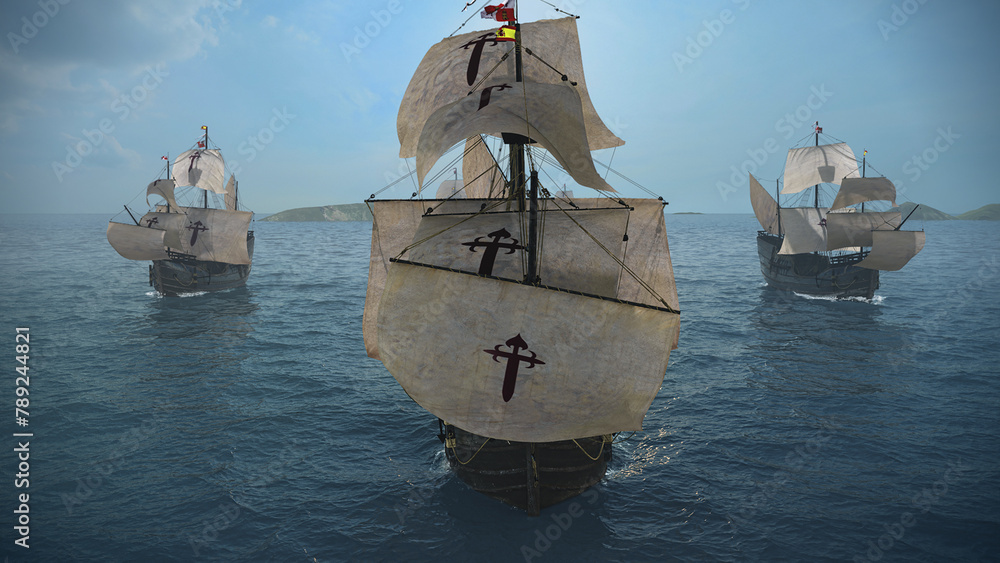 NAO VICTORIA is the flag ship of the MAGELLAN armada. A scientific 3D ...