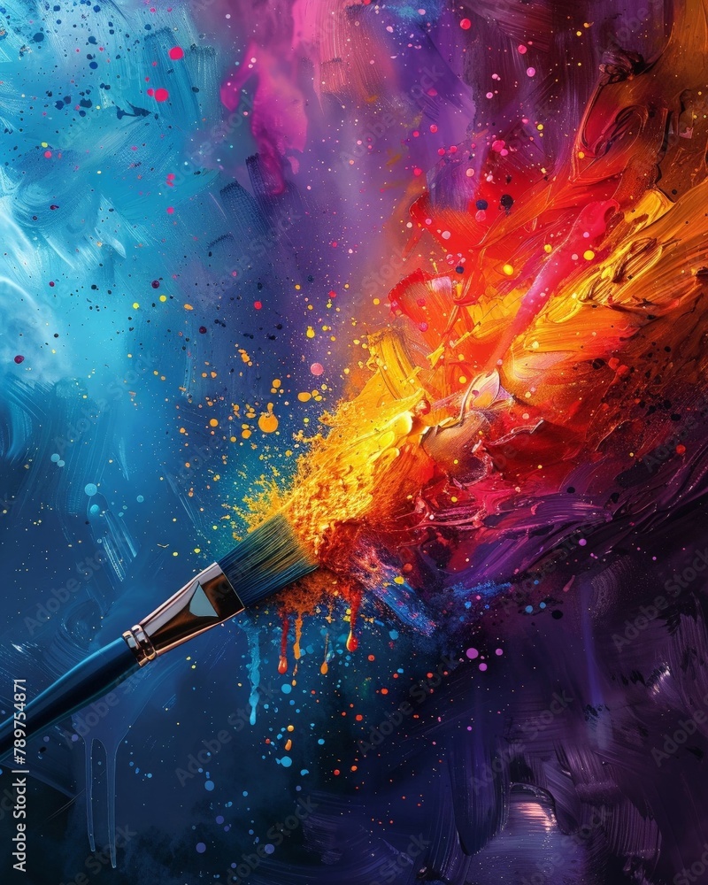 Craft an imaginative visual incorporating a side view of a sleek ...