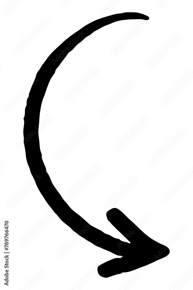 Arrow png sticker, transparent background Stock Illustration | Adobe Stock