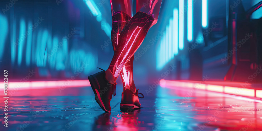 Shin Splint Strain: The Leg Pain and Swelling - Visualize a person ...