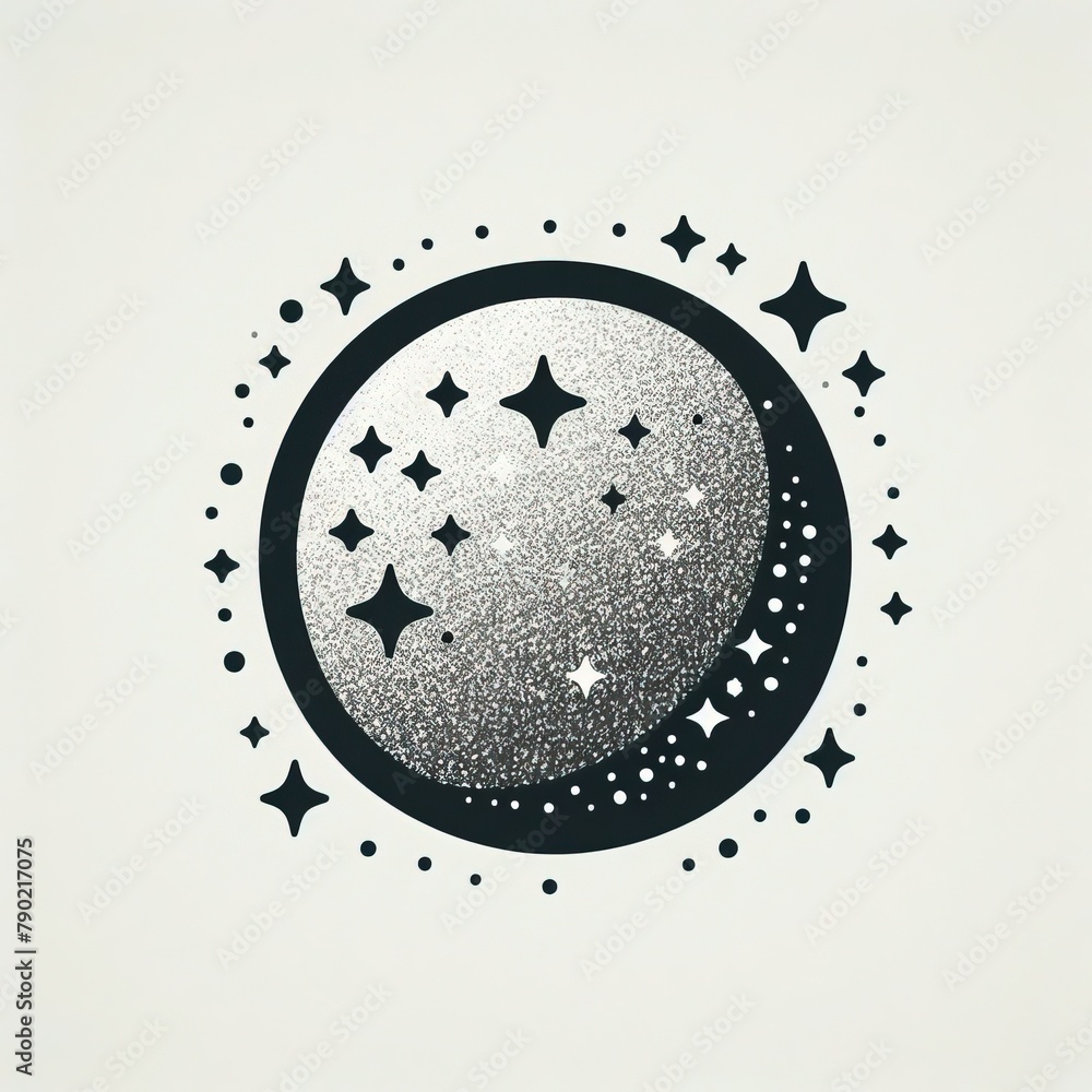 Overlay your existing logo with a glitter texture to add sparkle and ...