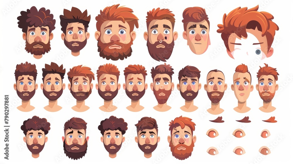 Stock-Illustration „Isolated on white background - beggar, poor ...