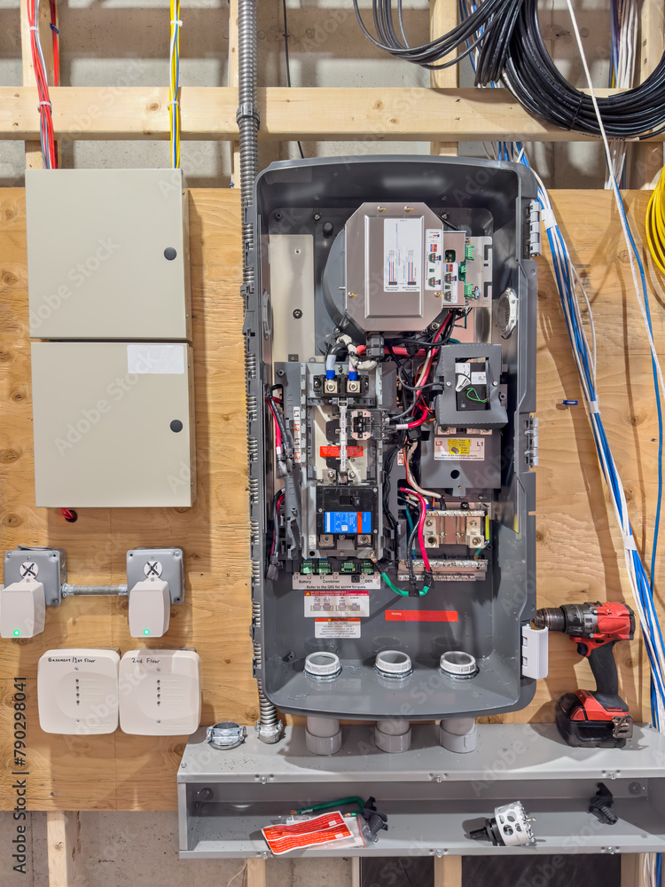 Solar system controller isntallation - utility room additions to support adding solar power to ...