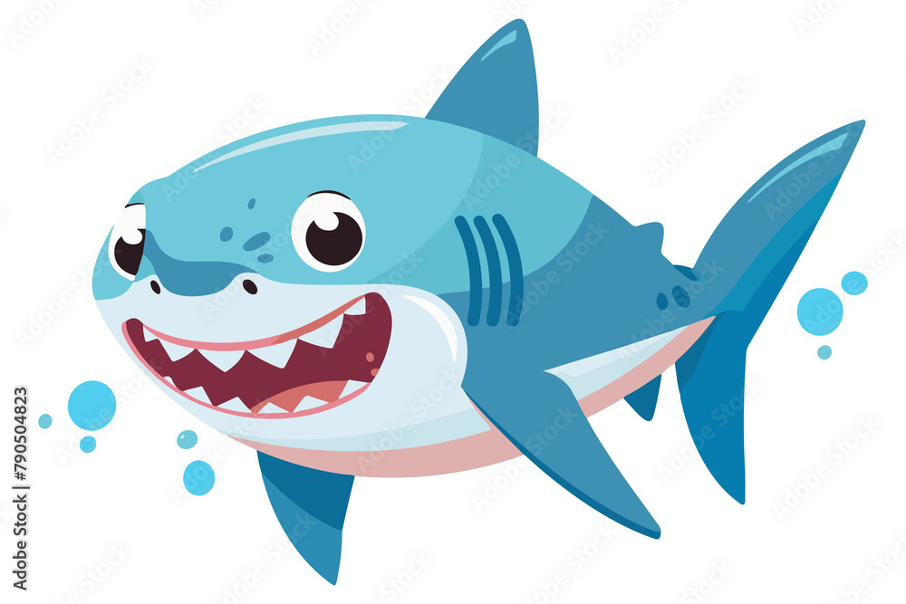 baby shark vector png Stock Illustration | Adobe Stock