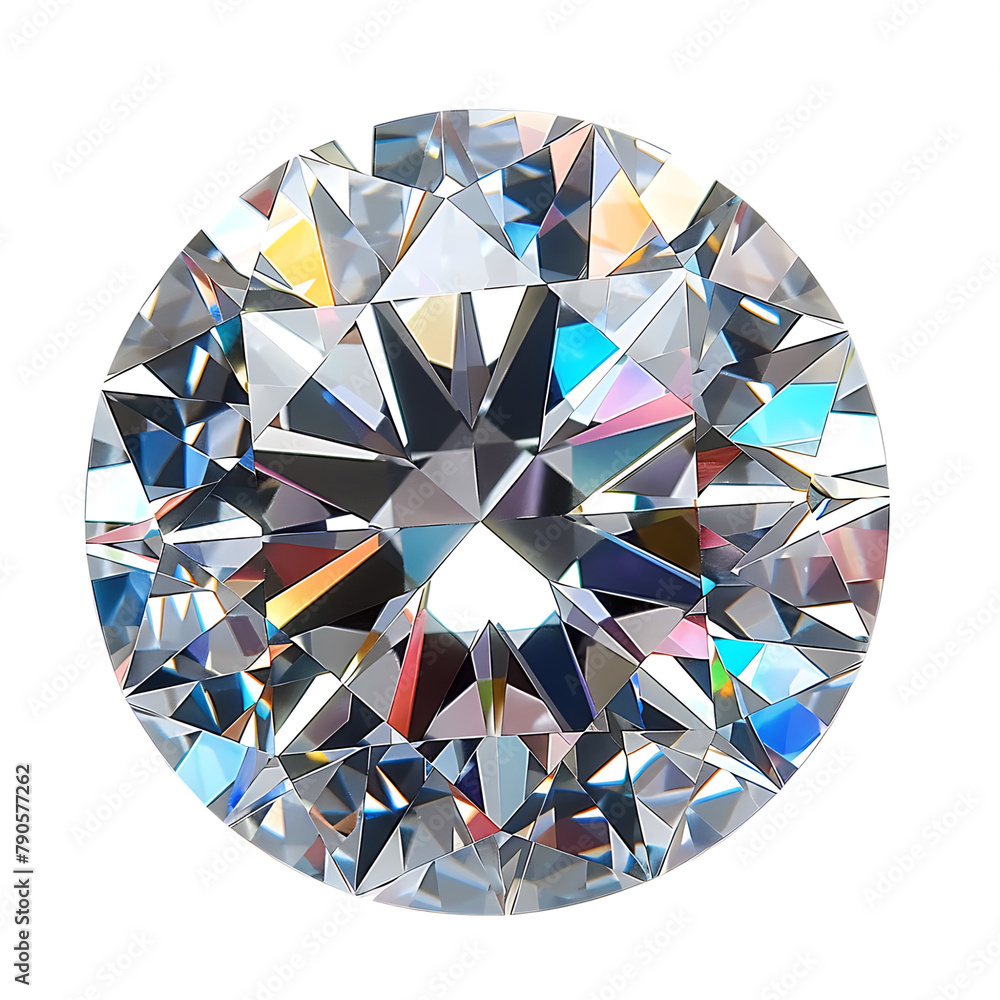 Beautiful diamond on isolated transparent background Stock Photo ...
