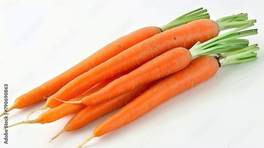 Nutrient Rich Baby Carrots Abundant in Vitamin A and Beta Carotene ...