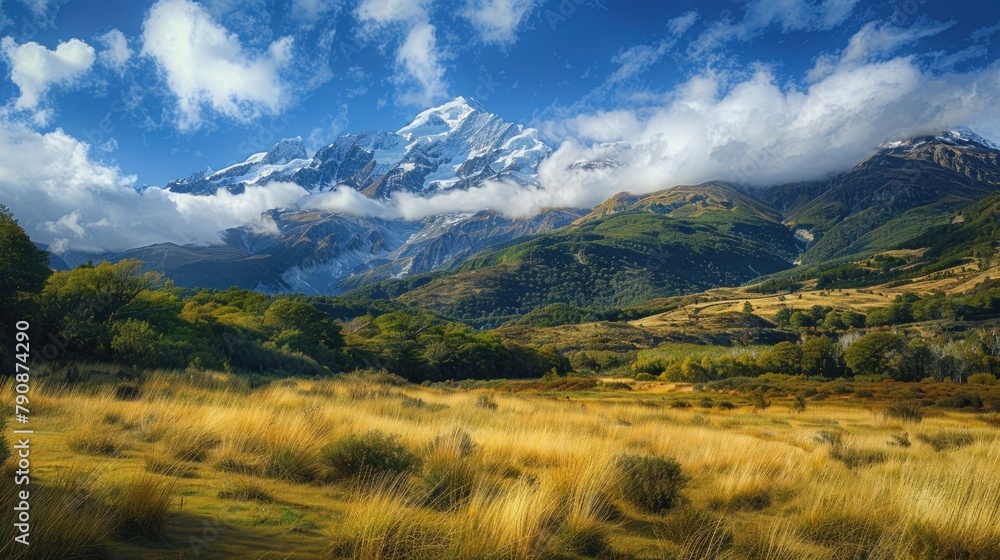The breathtaking landscape captivated my senses, painting a picture of ...
