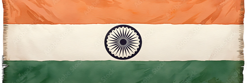 Indian national day celebration background Painted Indian flag colors ...