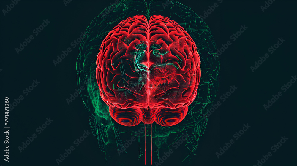Ilustración de Stock Glimplse of The Complex Functioning of the Human ...