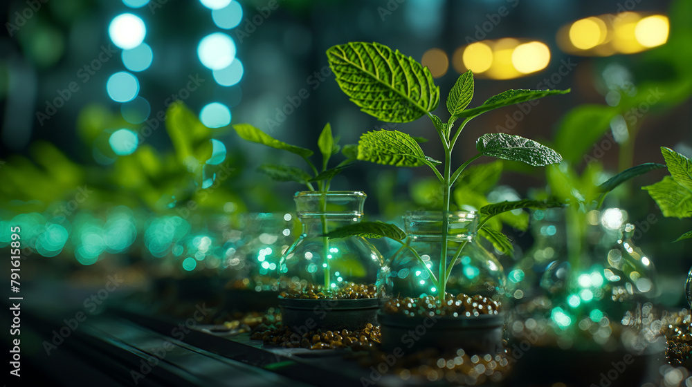 4. Genetic Engineering Marvel: A laboratory scene where scientists ...