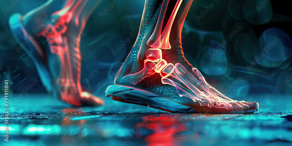 Ilustración de Stock Tendinitis: The Tendon Pain and Swelling - Picture ...