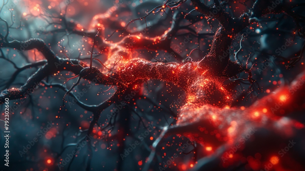 Dynamic exploration of red blood cells, flowing through the human ...