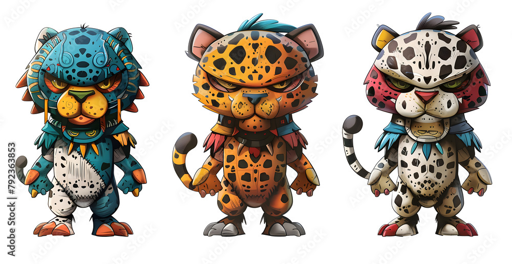Olmec god Jaguar God (The jaguar was a symbol of strength and power for ...