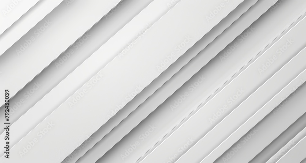 Ilustrace Abstract white background with diagonal lines creating a ...