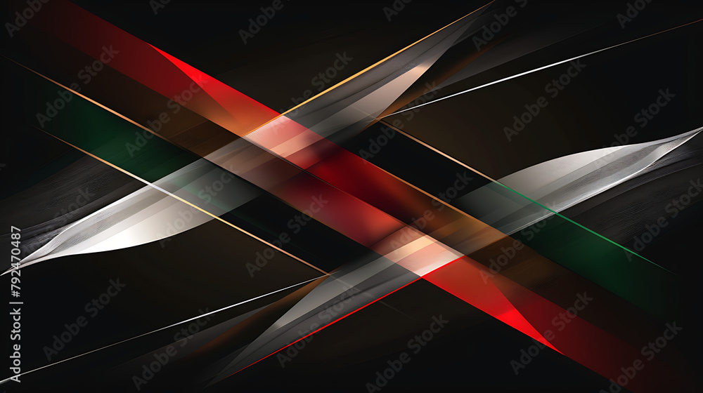 Mexican flag colors pattern dark background Stock Illustration | Adobe ...