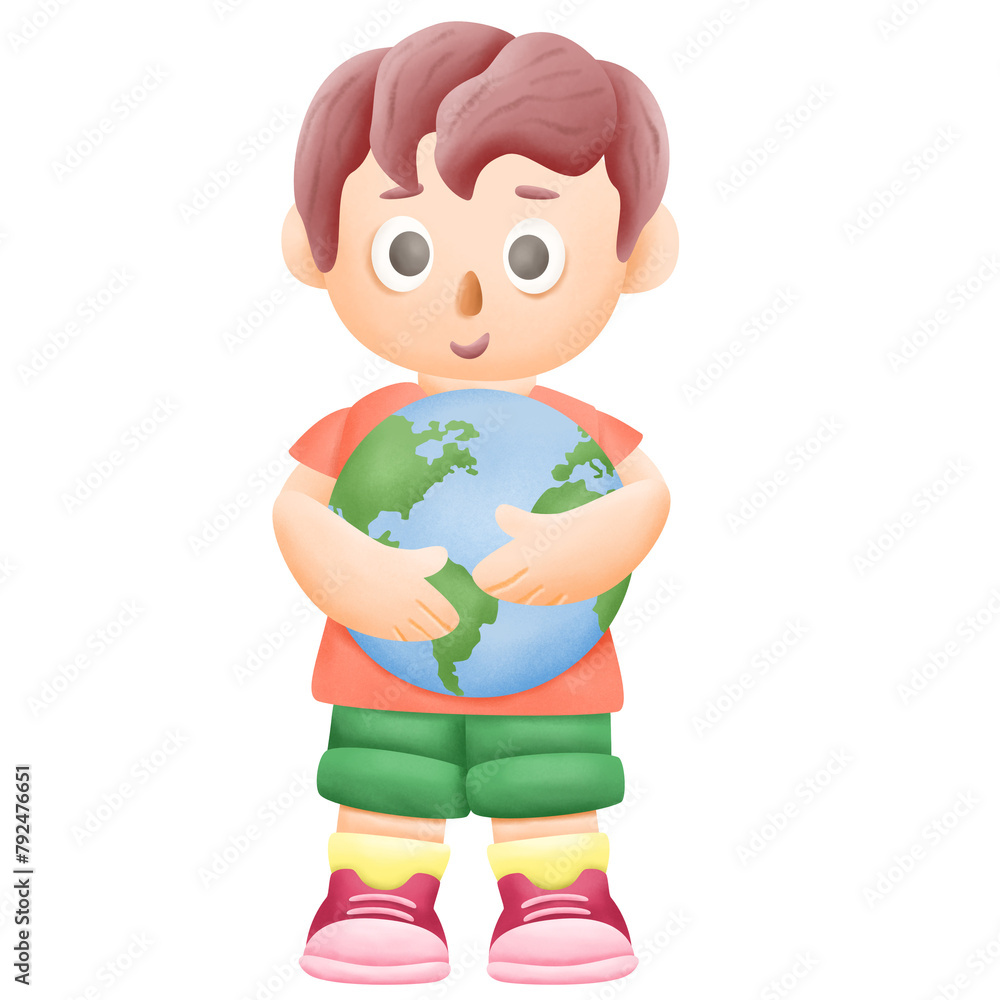 Illustration Stock Blue Planet,Recycle clipart, ecology clipart, Earth ...
