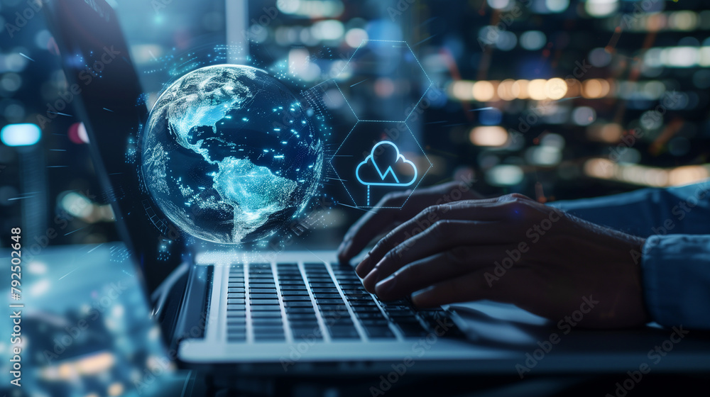 LCA, Life cycle assessment concept. Carbon footprint evaluation and ...