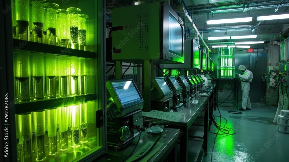 An underground laboratory hidden away from the public eye where ...