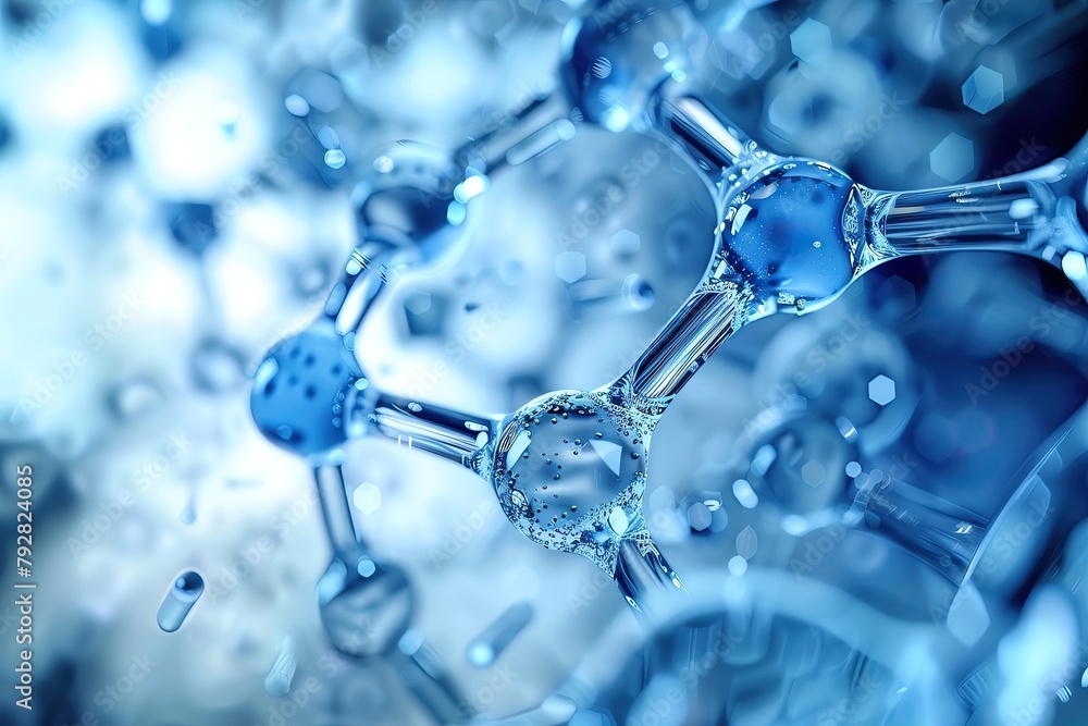 Nanotechnology in everyday life, closeup on everyday objects enhanced ...