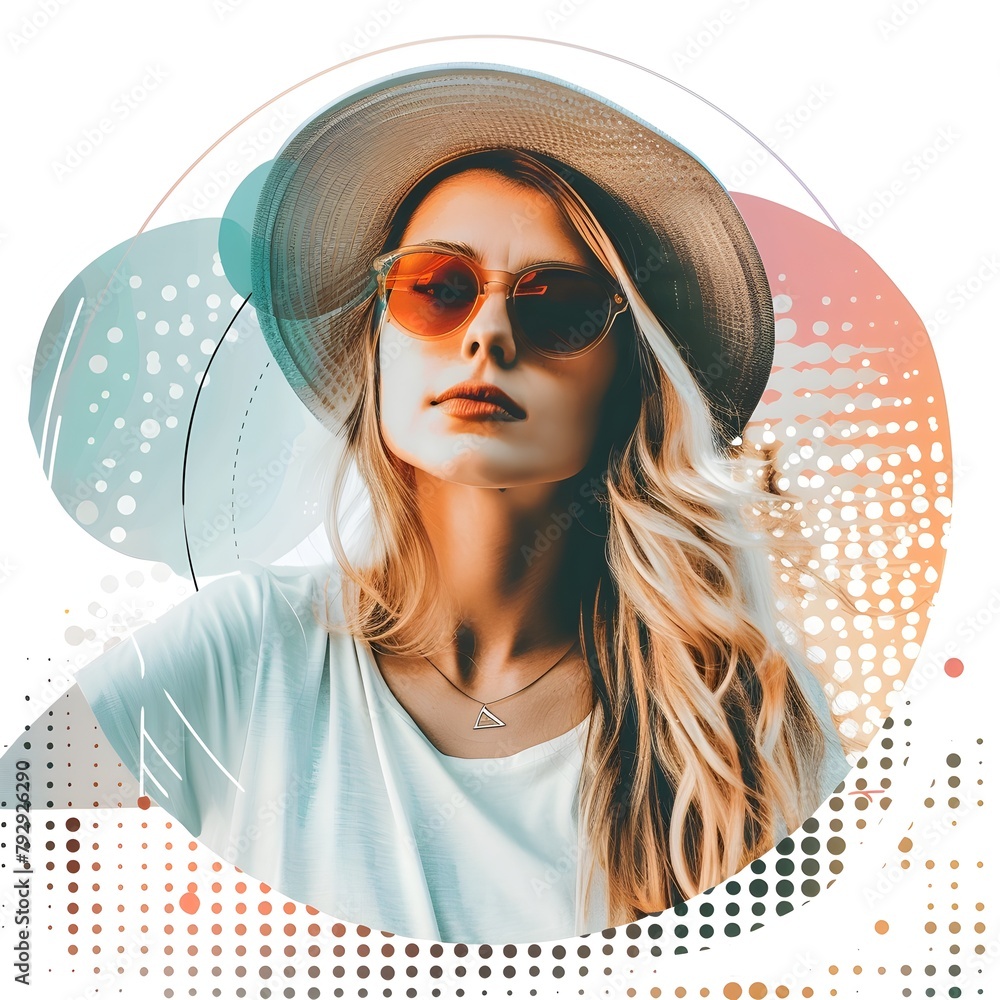 Stylized SVG Photo A Modern Approach to Portfolio Visualization Stock ...