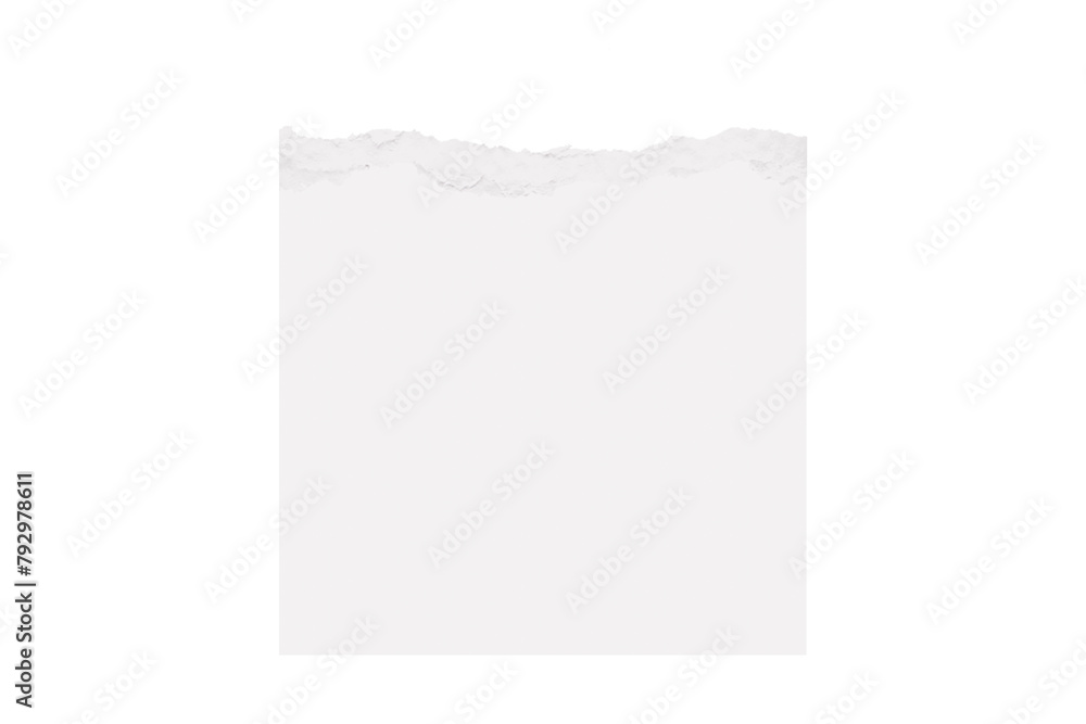 Ripped paper on transparent background, ripped paper, hole torn ...