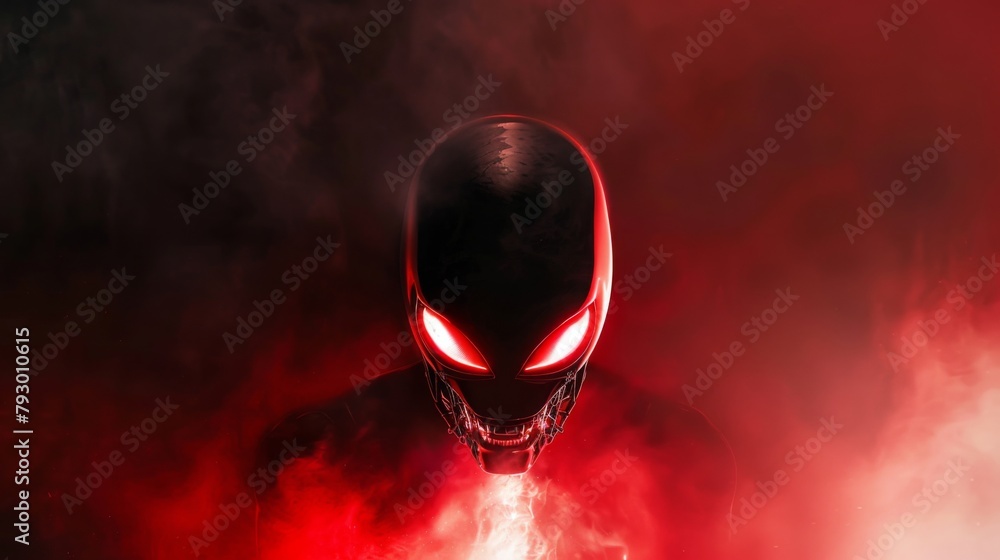 Cool alien background HD wallpaper image Stock Illustration | Adobe Stock