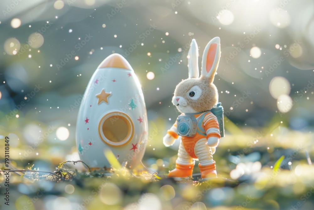 Prepare for an egg-splosive Easter experience as our bunny astronaut ...