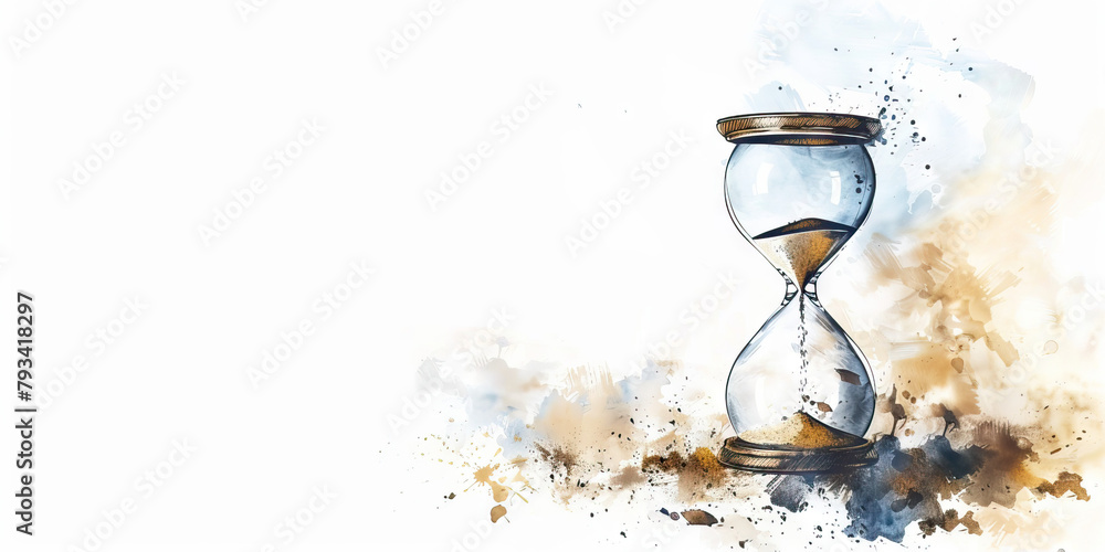Regret: The Hourglass and Falling Sand - Visualize an hourglass with ...