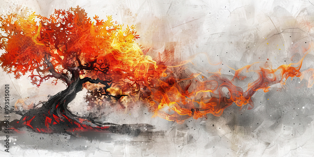 The Burning Bush and Spiritual Rebirth - Imagine a burning bush ...