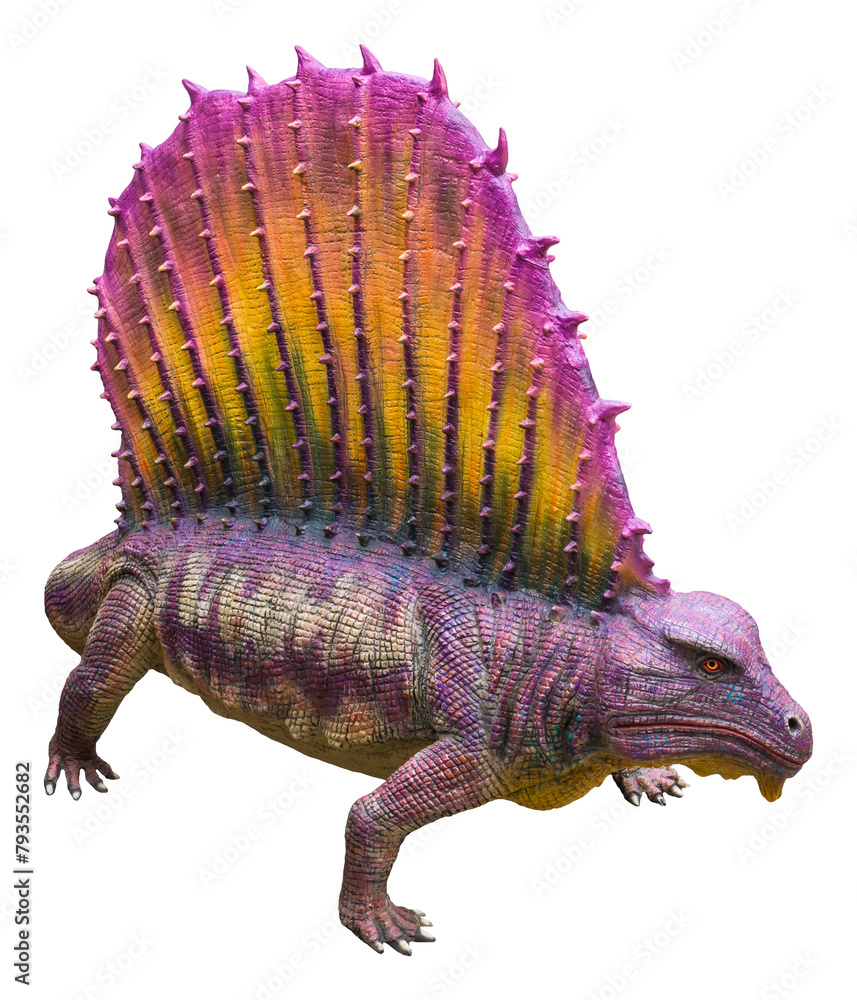 Edaphosaurus is a herbivore genus of Edaphosaurid Synapsid that lived ...