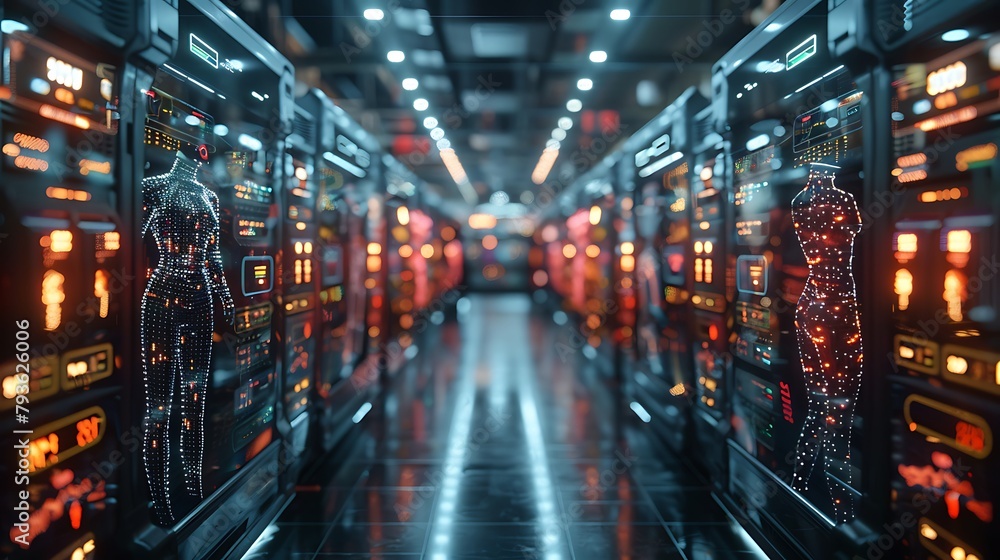 Fashion An Image That Reflects The Strategic Synergy Of Ai Driven