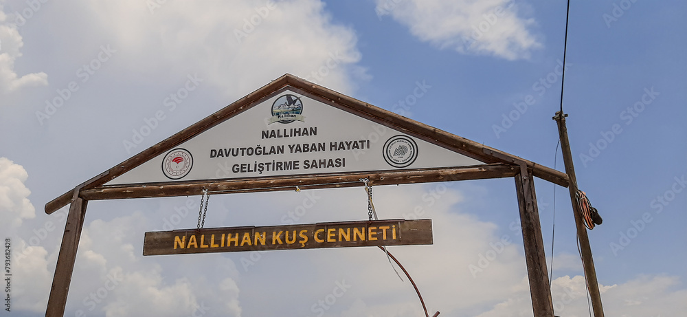 Ankara, Turkey - January, 2, 2024: Nallihan Bird Sanctuary, national ...