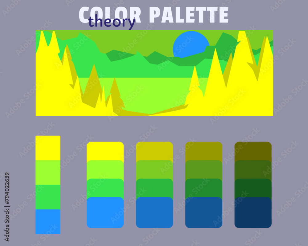 salmon tomato lightyellow palegreen color palette color theory, rgb ...