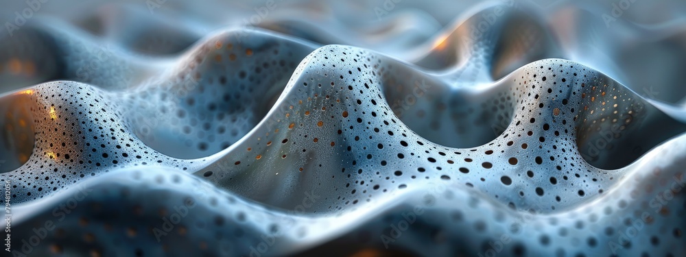 Wind turbine blade close-up, intricate patterns, engineering marvel ...