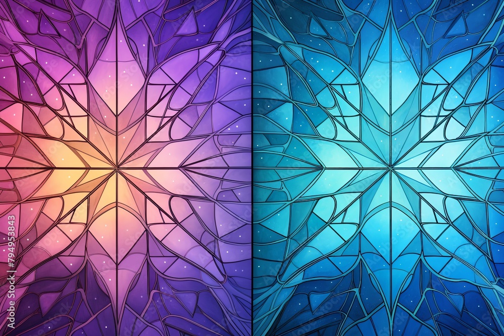 Celestial Star Gradient Patterns: Cosmic Shimmer Gradients capture ...