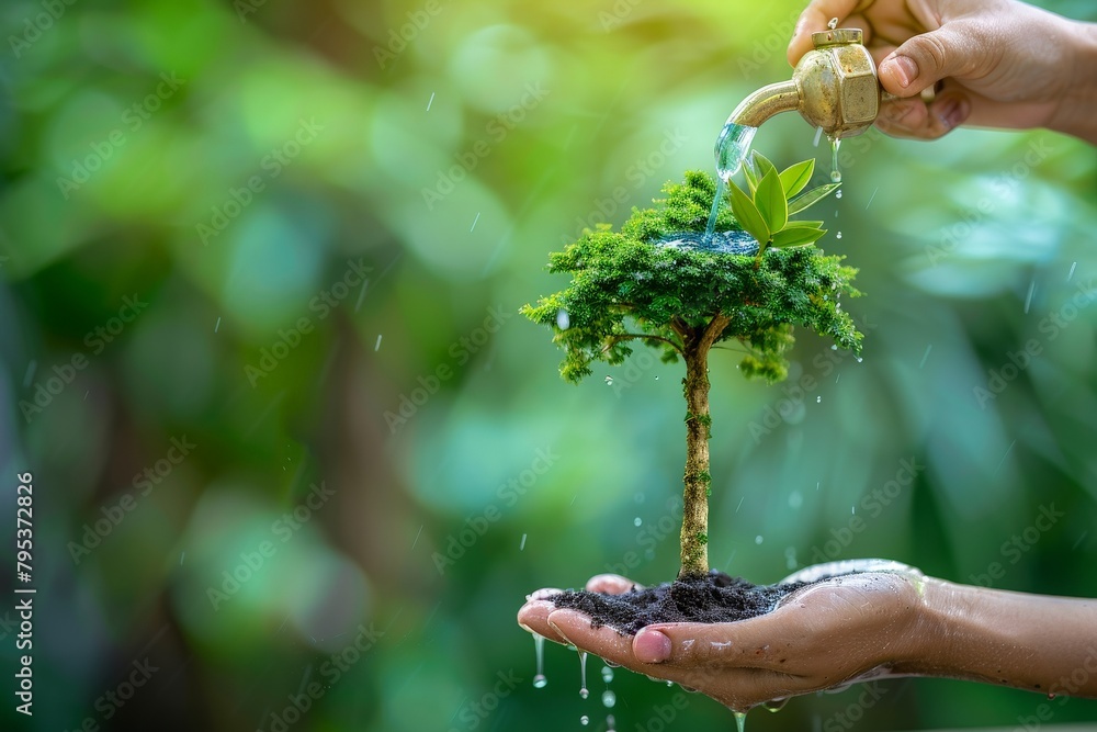 Planting trees with volunteer families for eco-friendly and corporate ...