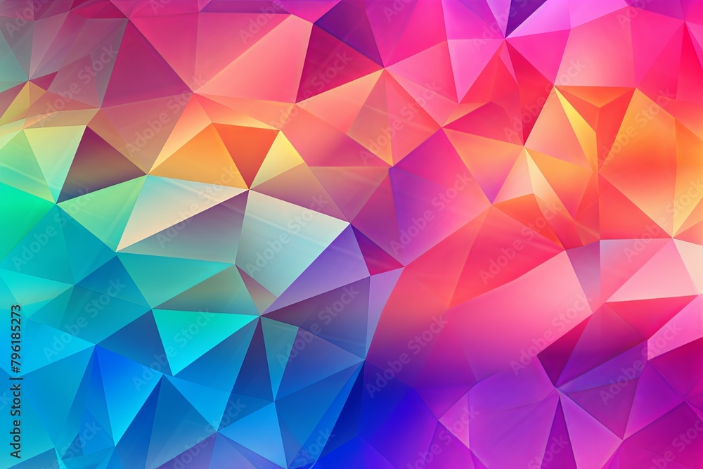 Rainbow Prism Gradient: Abstract Light Spectrum Background Effects ...