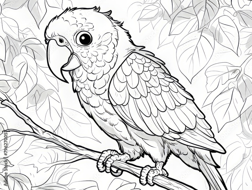 Coloring Pages for Kids, Preschoolers, Simple Coloring Book ...