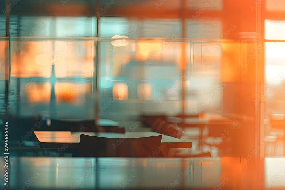 "Virtual Zoom Background: Conference Room with Windows". Concept ...