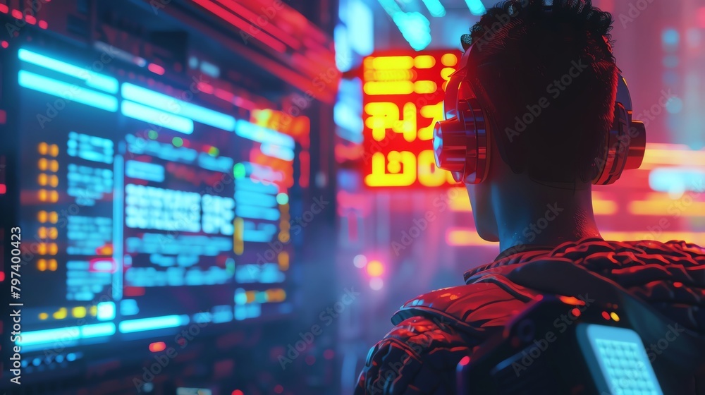 Infuse a sense of mystery by combining close-up shots of futuristic ...