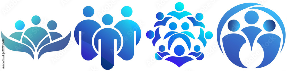 Fellowship clipart collection, symbol, logos, icons isolated on ...