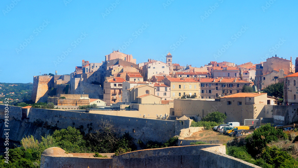Bonifacio is a town located on the southern tip of the French island of ...