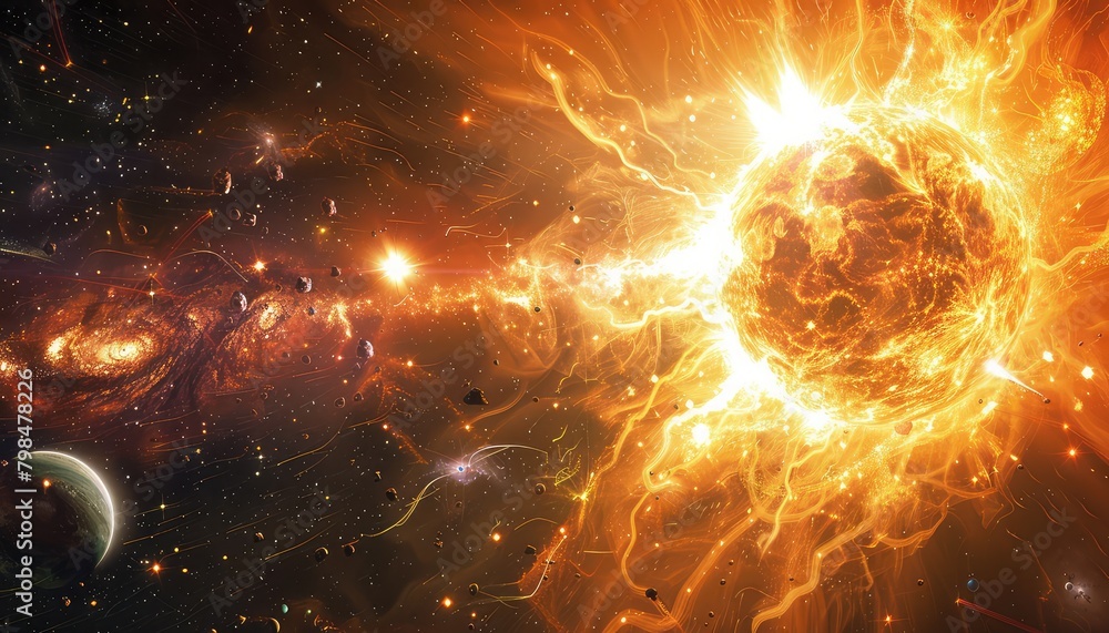 Stellar Evolution, Illustrate the life cycle of stars from birth to ...