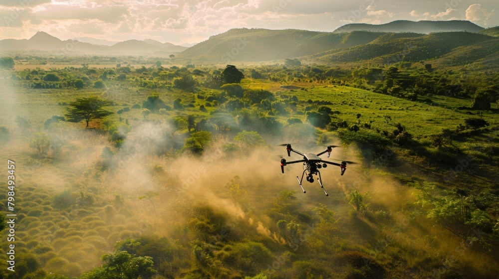Cloud Seeding Drones: Watch drones deploy technology to induce rain ...