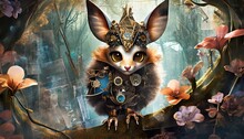 Cute Fantasy Animal Portrait Free Stock Photo - Public Domain Pictures