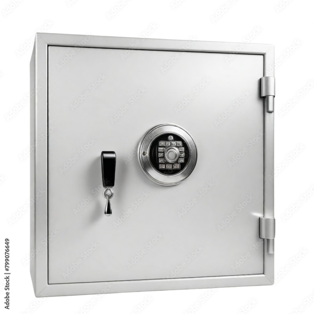Opened up empty steel safe on Isolated transparent background png ...