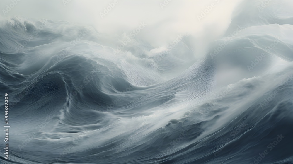 Lose yourself in the sophistication of an elegant gray wave, its smooth ...